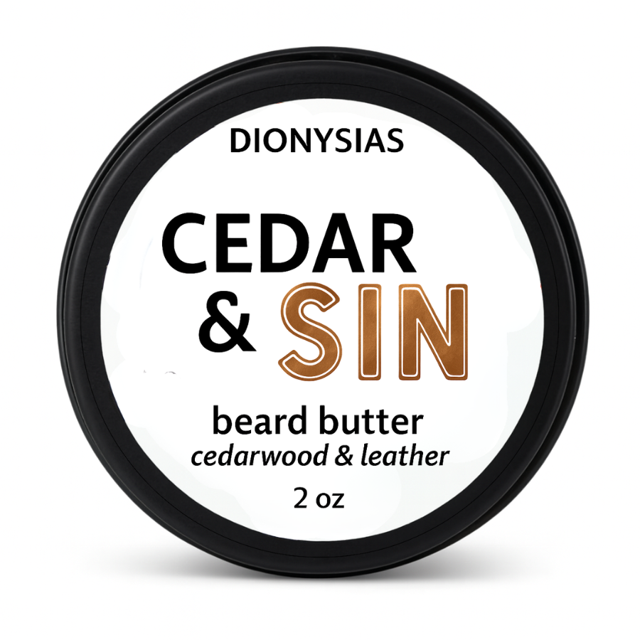 Cedar & Sin Beard Butter – Dionysias